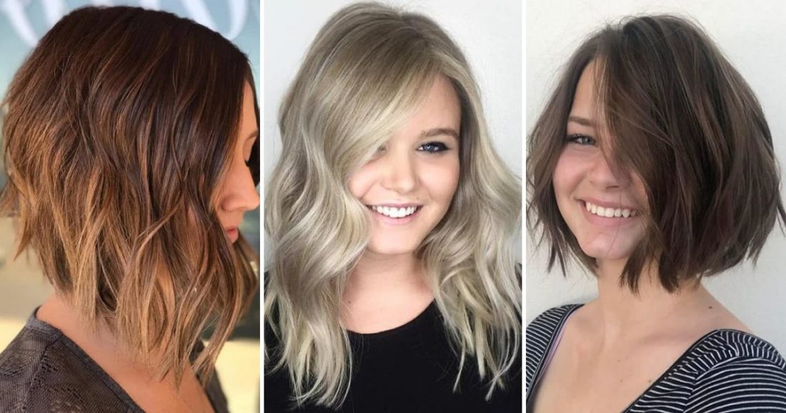 8 tagli di capelli che snelliscono un viso tondo